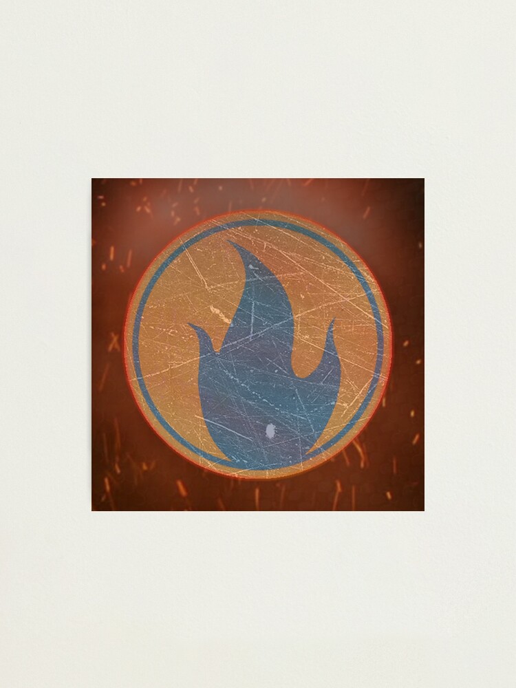 "Team Fortress 2 Pyro Class Emblem" Photographic Print for Sale by ...