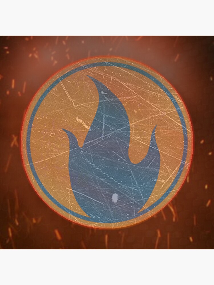 "Team Fortress 2 Pyro Class Emblem" Sticker for Sale by Obodobear ...