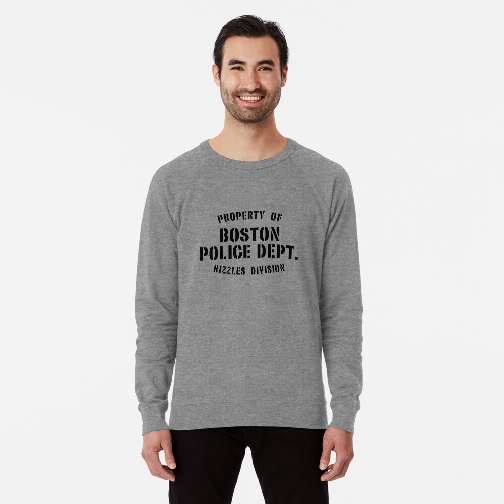 "Property of Boston Police Dept. Rizzles Div." Classic T-Shirt for Sale ...