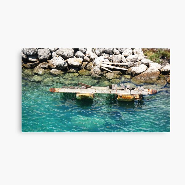 Ocean Raft Canvas Prints | Redbubble