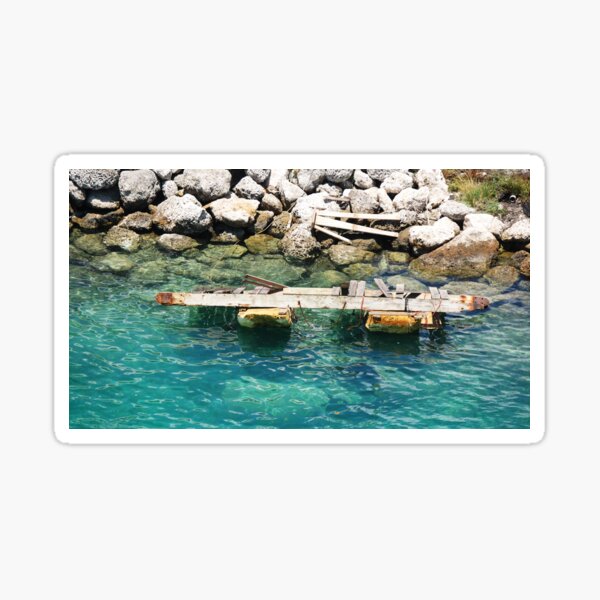 "Old Raft" Sticker by Bobatts | Redbubble