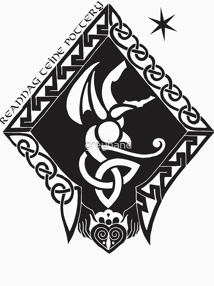 "Reannag Teine Logo - Black" Essential T-Shirt for Sale by greyhand ...