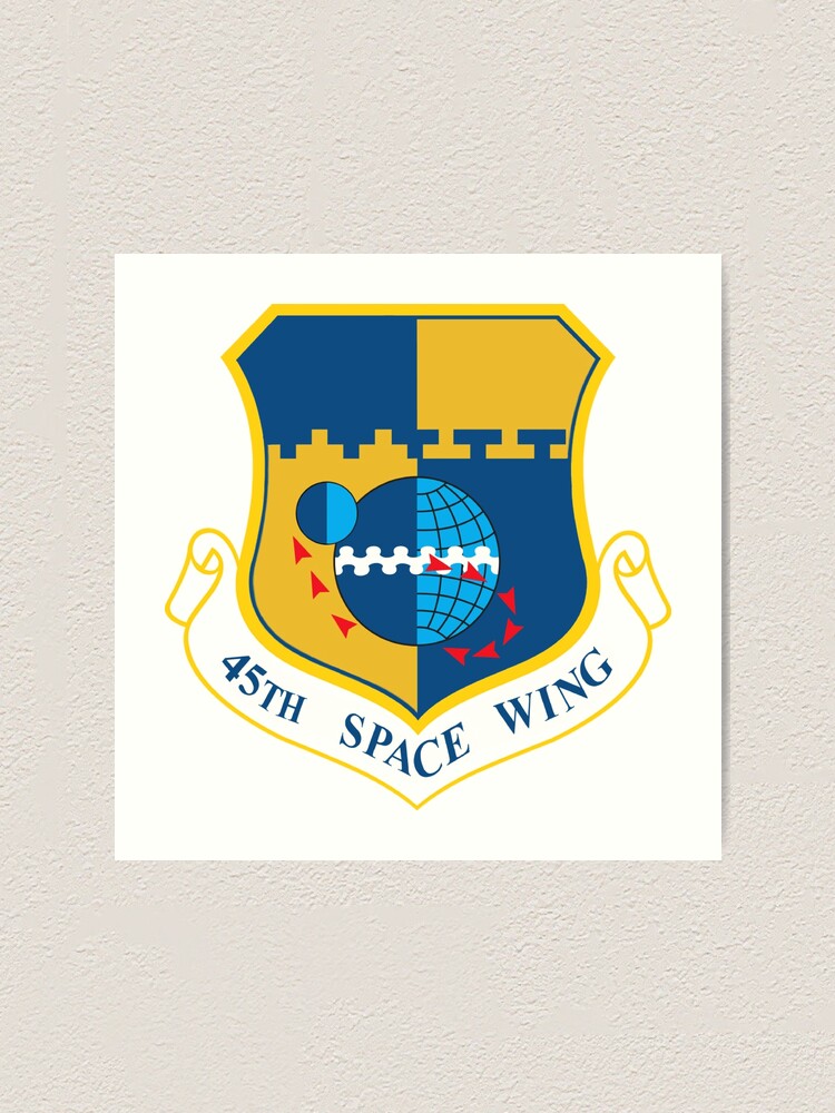 "45th Space Wing Logo" Art Print by Spacestuffplus | Redbubble