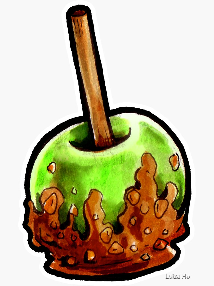 "Poison Apple" Sticker for Sale by teapotsandhats | Redbubble