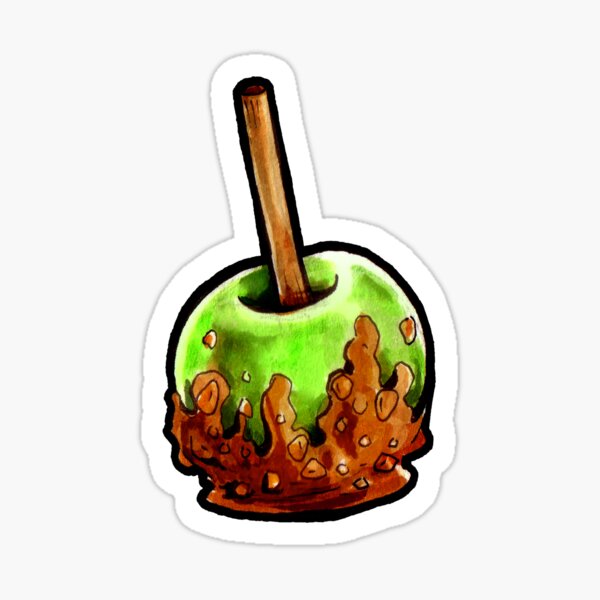 "Poison Apple" Sticker for Sale by teapotsandhats | Redbubble