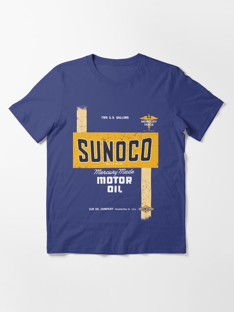 "Sunoco Motor Oil Retro Distressed Design" T-shirt for Sale by dtkindling | Redbubble | sunoco t ...