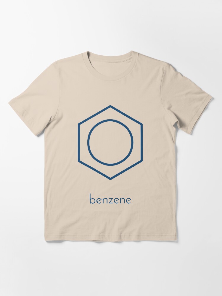 "Benzene aromatic hydrocarbon molecule" T-shirt by molekuul | Redbubble