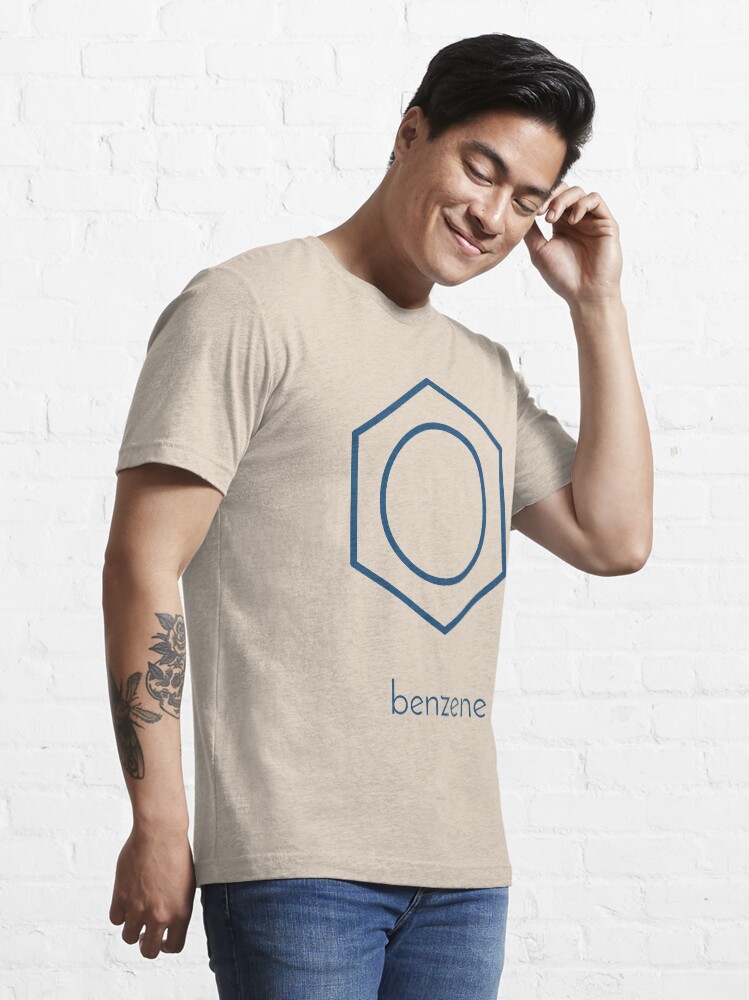 "Benzene aromatic hydrocarbon molecule" T-shirt by molekuul | Redbubble