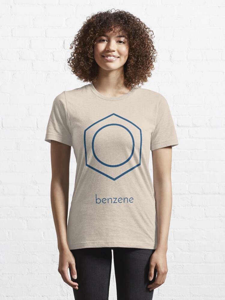 "Benzene aromatic hydrocarbon molecule" T-shirt by molekuul | Redbubble