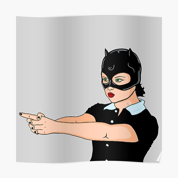 "Ghost World Enid Coleslaw Cat Mask (Colour) " Poster for Sale by ...