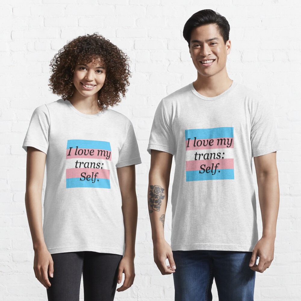 "Trans in beautiful " T-shirt for Sale by ElishevaYo | Redbubble ...
