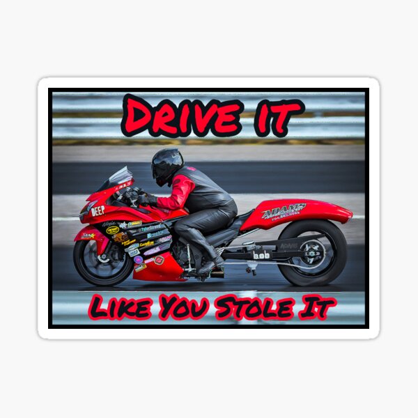 Drag Bike Stickers | Redbubble