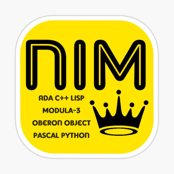Nim Gifts & Merchandise for Sale | Redbubble