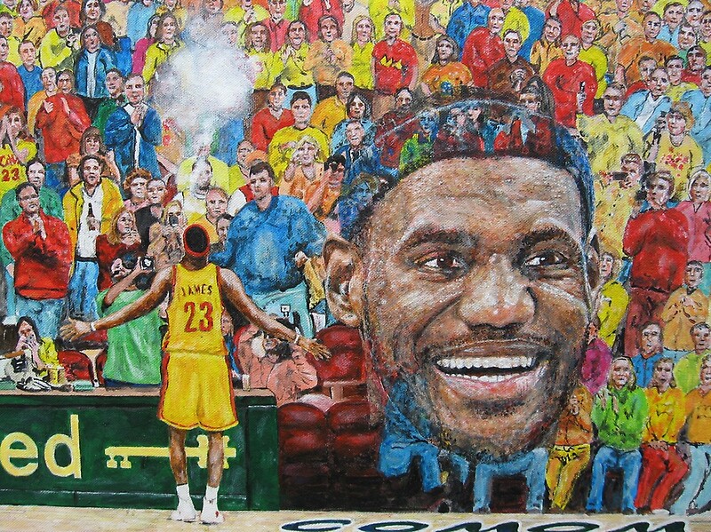 Lebron James: Art Prints | Redbubble