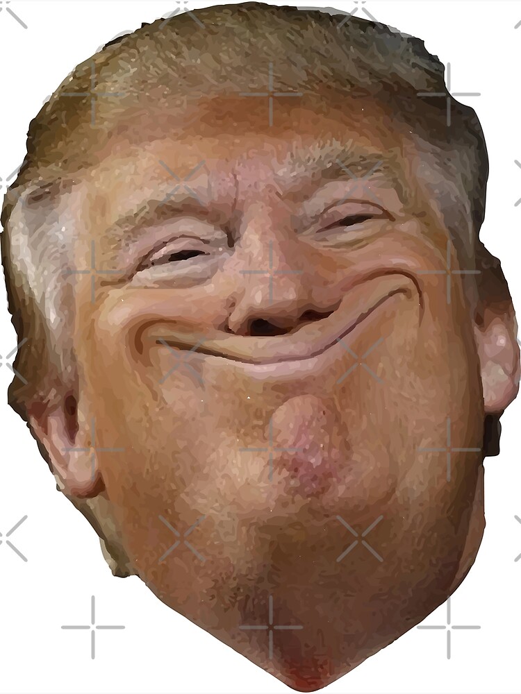 "Trump Smile Meme" Photographic Print by Elliot-Four | Redbubble