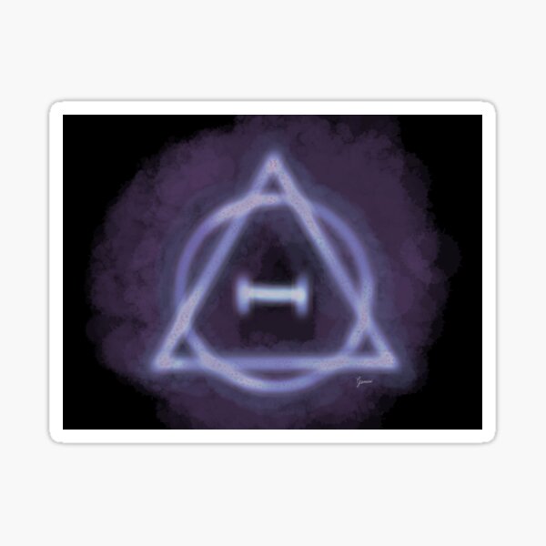 "Therian - theta delta symbol" Sticker for Sale by Gemini-shadow ...