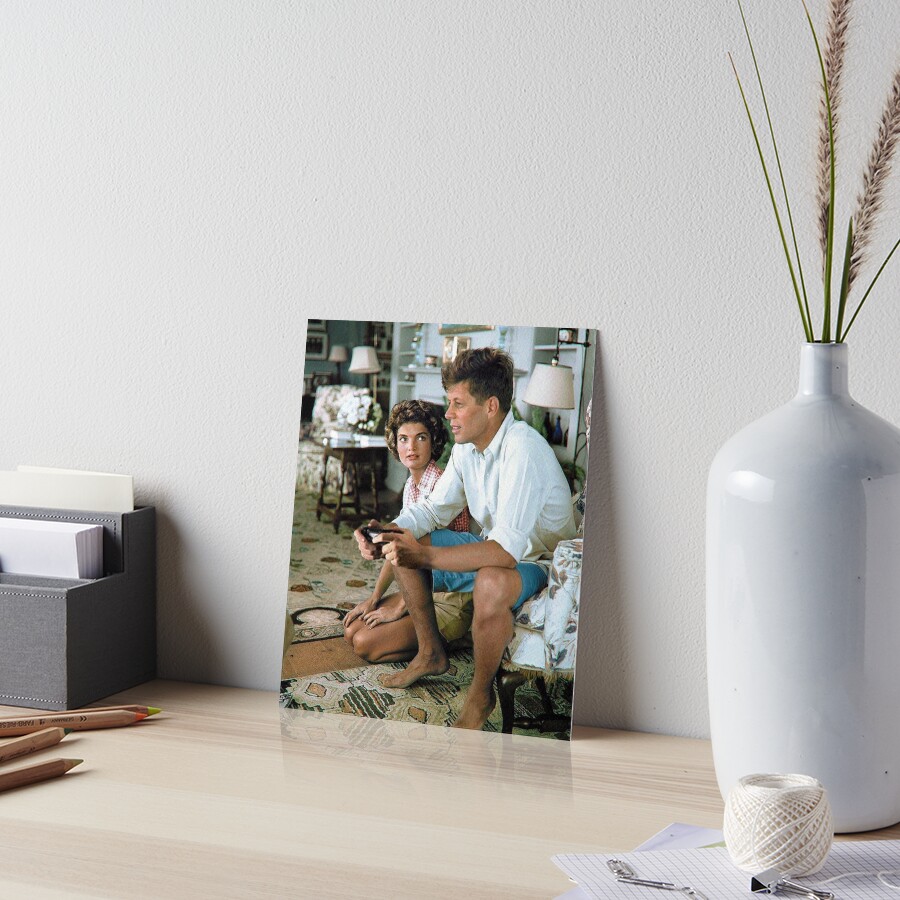 "JFK playing PS4" Poster for Sale by Ironic-Tees | Redbubble