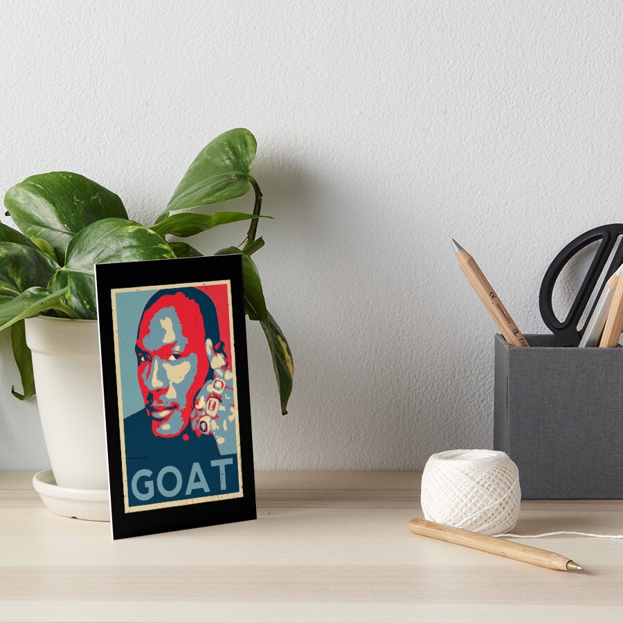 "Michael Jordan Goat " Art Board Print by ShenYuhan | Redbubble