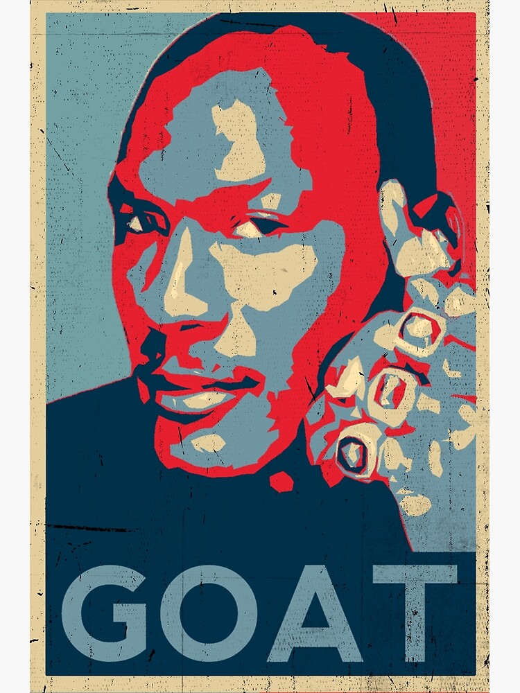 "Michael Jordan Goat " Art Print for Sale by ShenYuhan | Redbubble