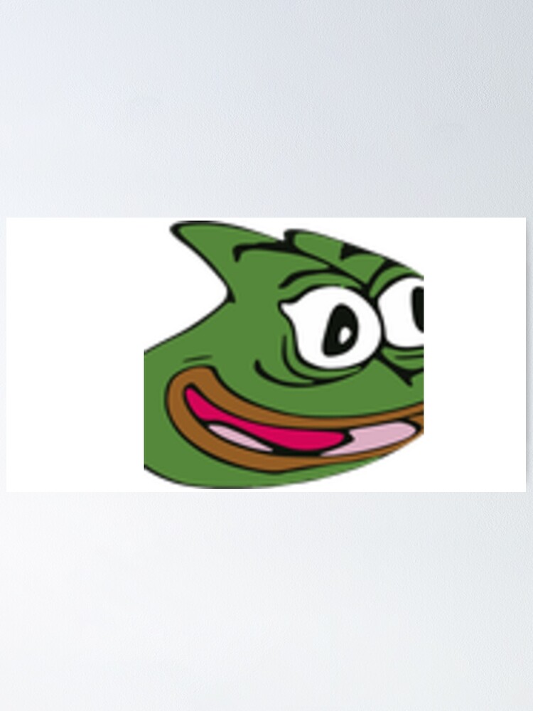 "Pepega " Poster by Nukerainn | Redbubble