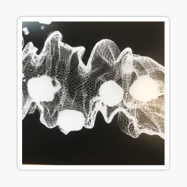 "Photogram netting" Sticker for Sale by Greedygus118 | Redbubble