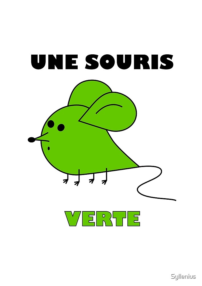 "A green mouse" by Syllenius | Redbubble