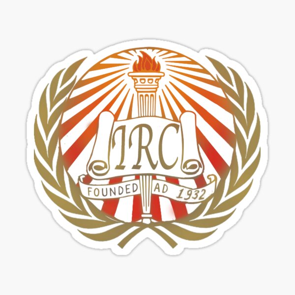 "UN IRC" Sticker for Sale by Adam D | Redbubble