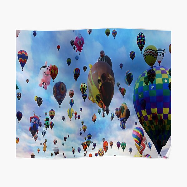 Albuquerque Balloon Fiesta Posters | Redbubble