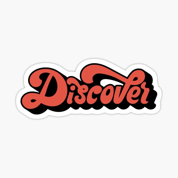 "Discover" Sticker by bainermarket | Redbubble