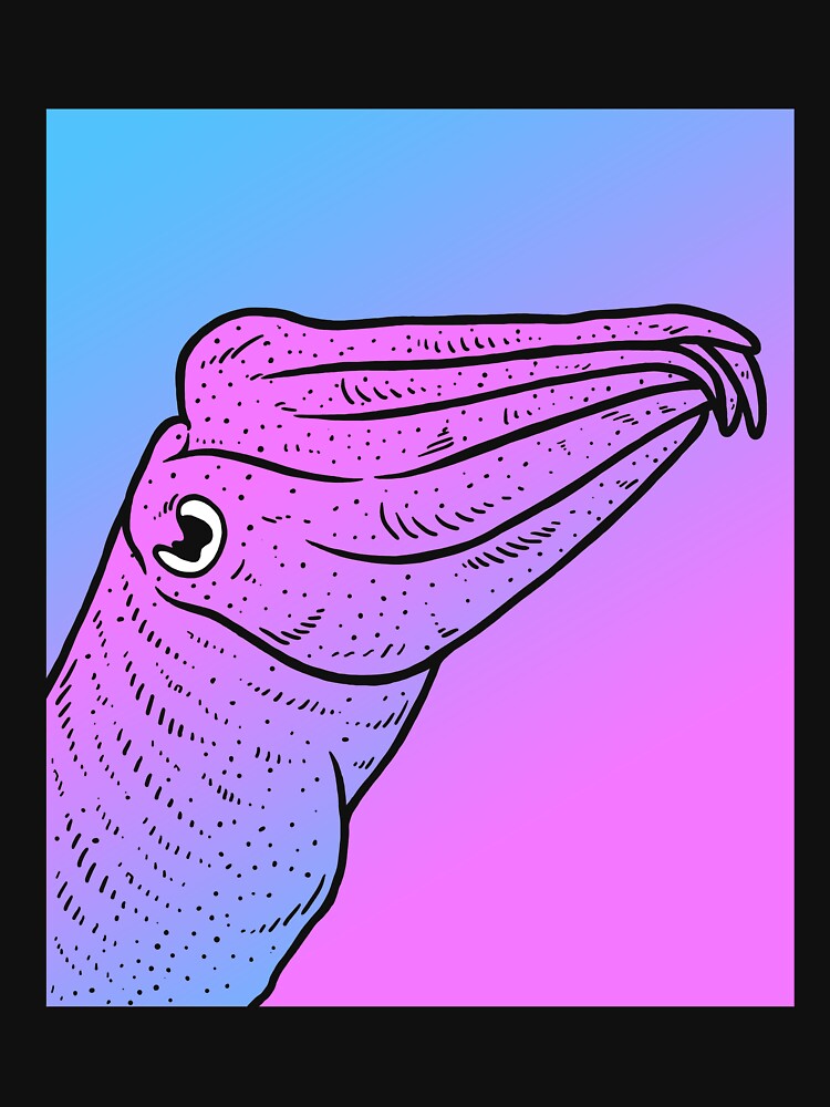 "Vaporwave Cuttlefish Aesthetic Pastel Goth Cuttles" T-shirt by ...