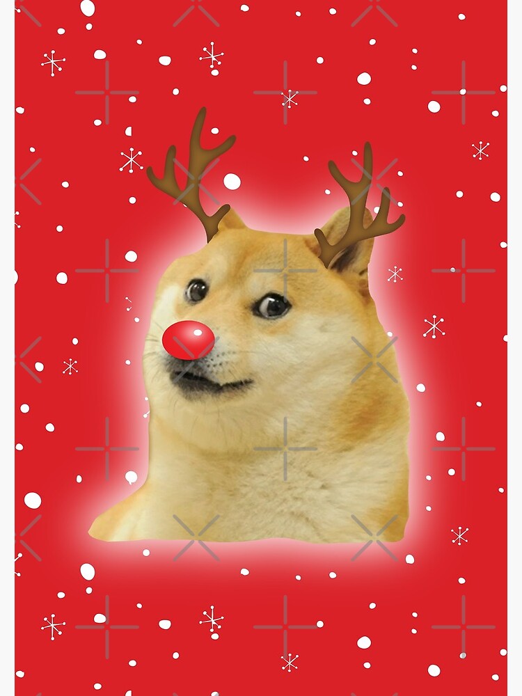 Cuaderno de espiral «Christmas Doge meme Doggo Holiday Season con ...