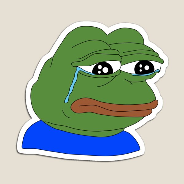 Crying Face Pepe Pepe Sad Frog 9GAG