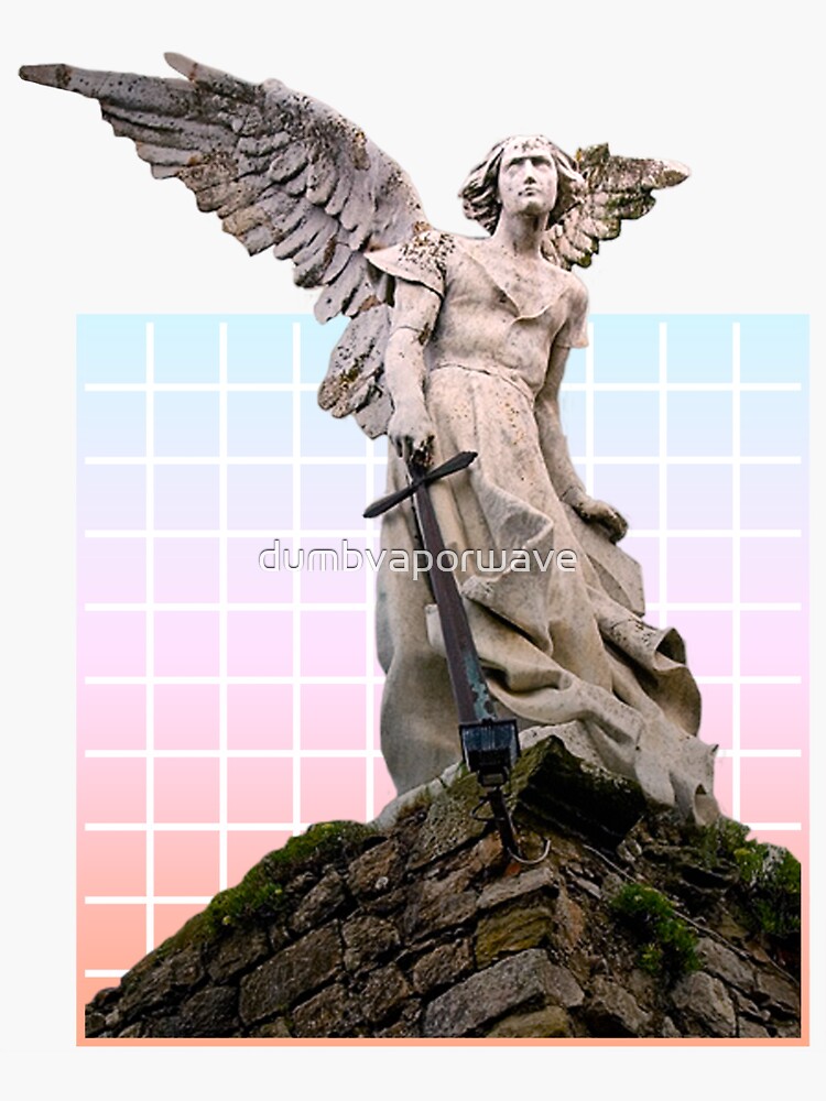 "vaporwave angel" Sticker for Sale by dumbvaporwave | Redbubble
