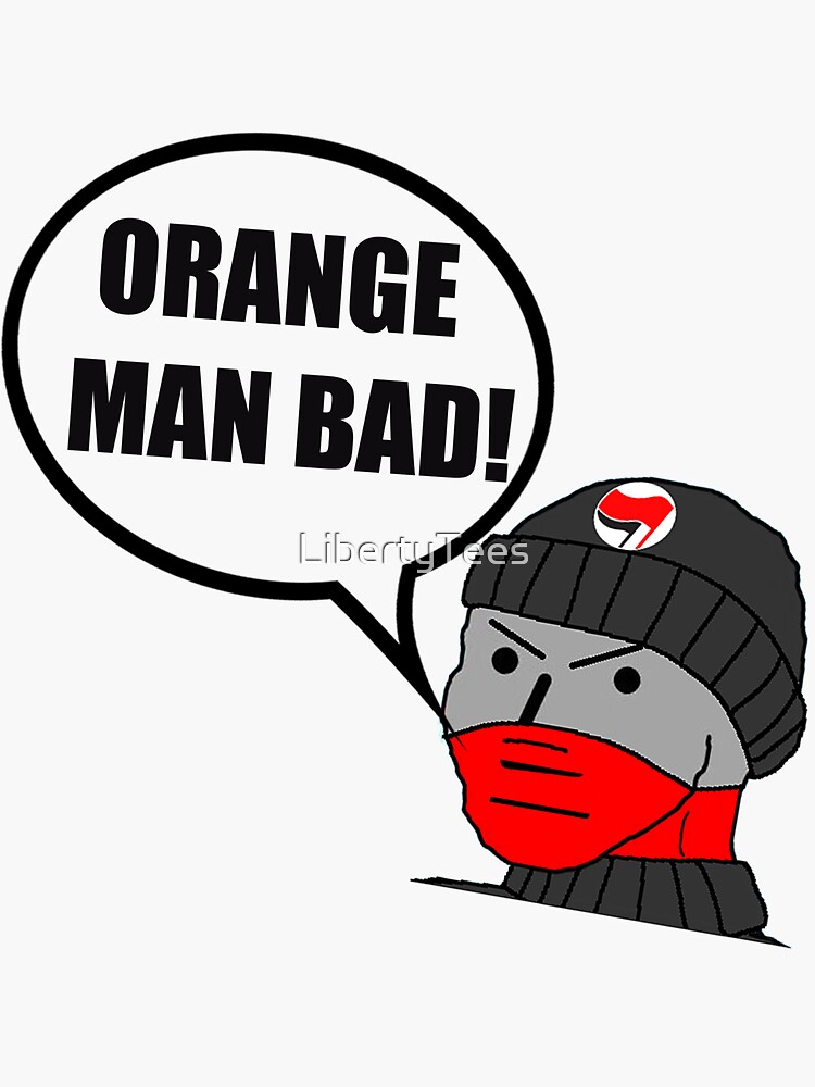 "Antifa NPC" Sticker for Sale by LibertyTees | Redbubble