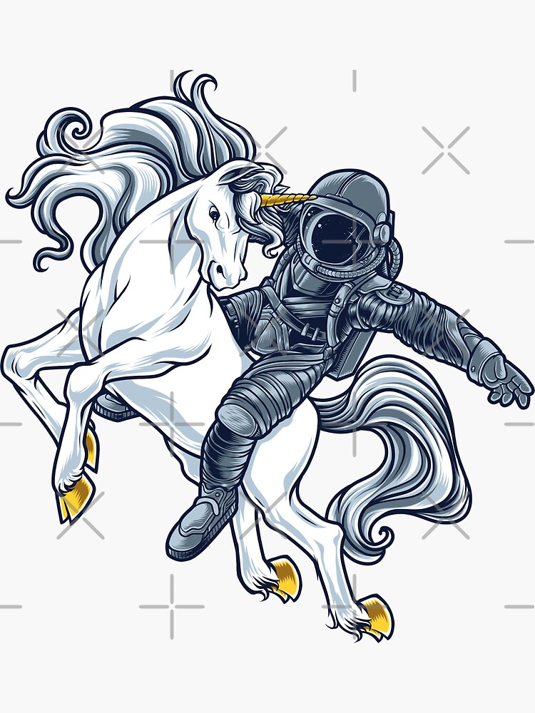 "Space Rodeo" Sticker for Sale by angoes25 | Redbubble