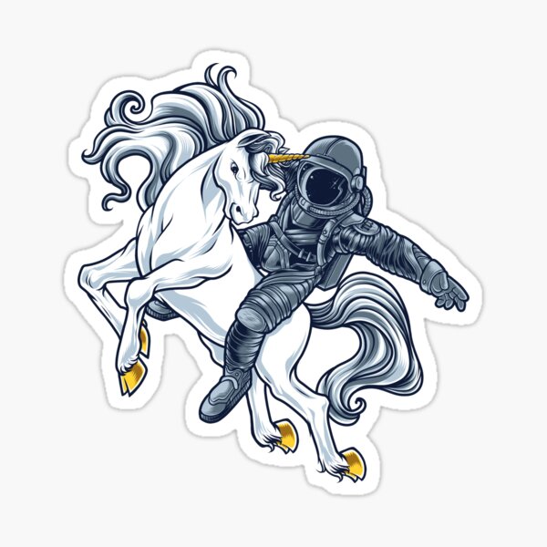 "Space Rodeo" Sticker for Sale by angoes25 | Redbubble