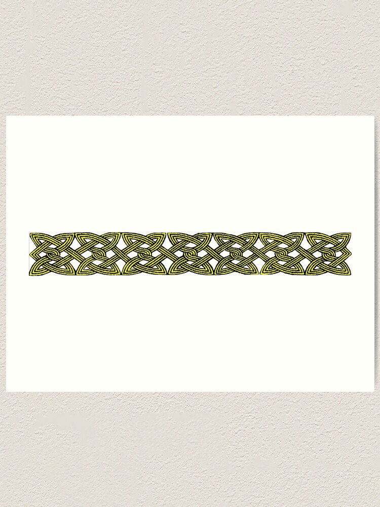 "Croatian pleter pattern from the Kresimir Baptismal font in Split ...