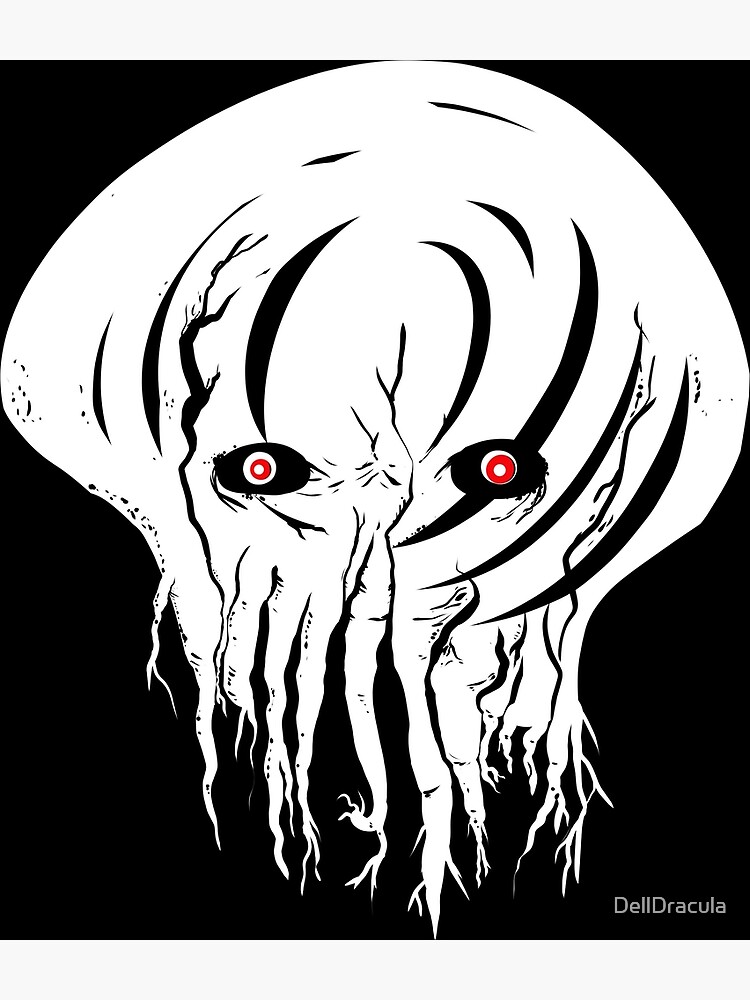"a haunted face" Poster by DellDracula | Redbubble