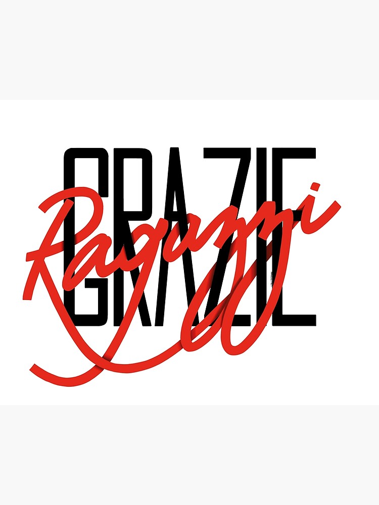 "Grazie Ragazzi - light backgrounds" Poster by Lollipopman | Redbubble