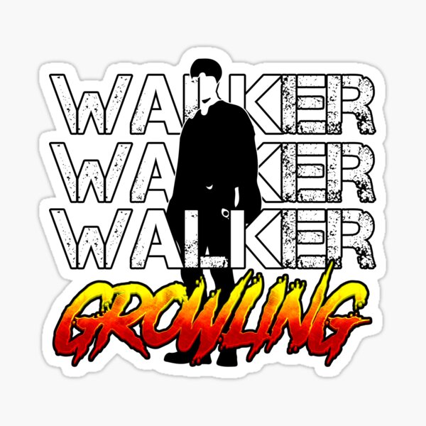 "Walker, Walker, Walker *GROWLING* | Shownu " Sticker for Sale by ihip2 ...