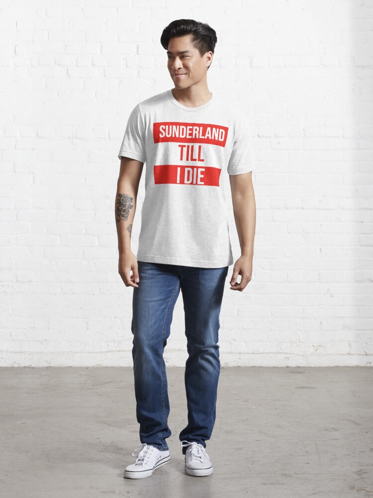 "Sunderland Till I Die SAFC" T-shirt for Sale by Jamesf37 | Redbubble ...