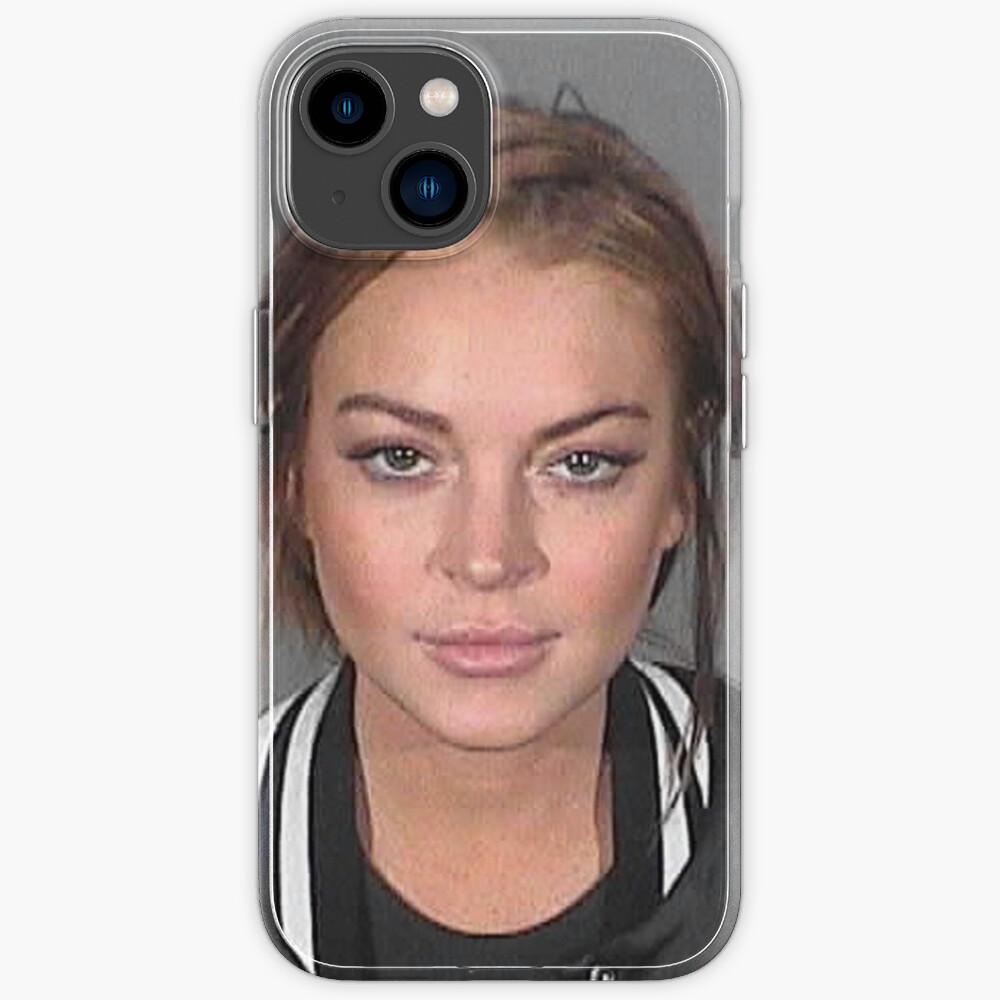 "Lindsay Lohan Mugshot" iPhone Case for Sale by danielboone | Redbubble