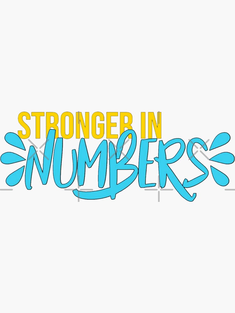 Stronger In Numbers” (Chicken Girls) Sticker" Sticker for Sale by ...