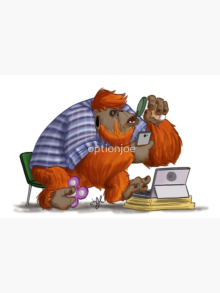 "The Multi-Tasker" Poster by optionjoe | Redbubble