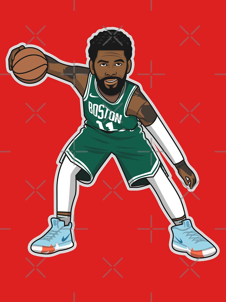 Kyrie Irving Cartoon Style Essential T-Shirt Designed & Sold By Florian ...