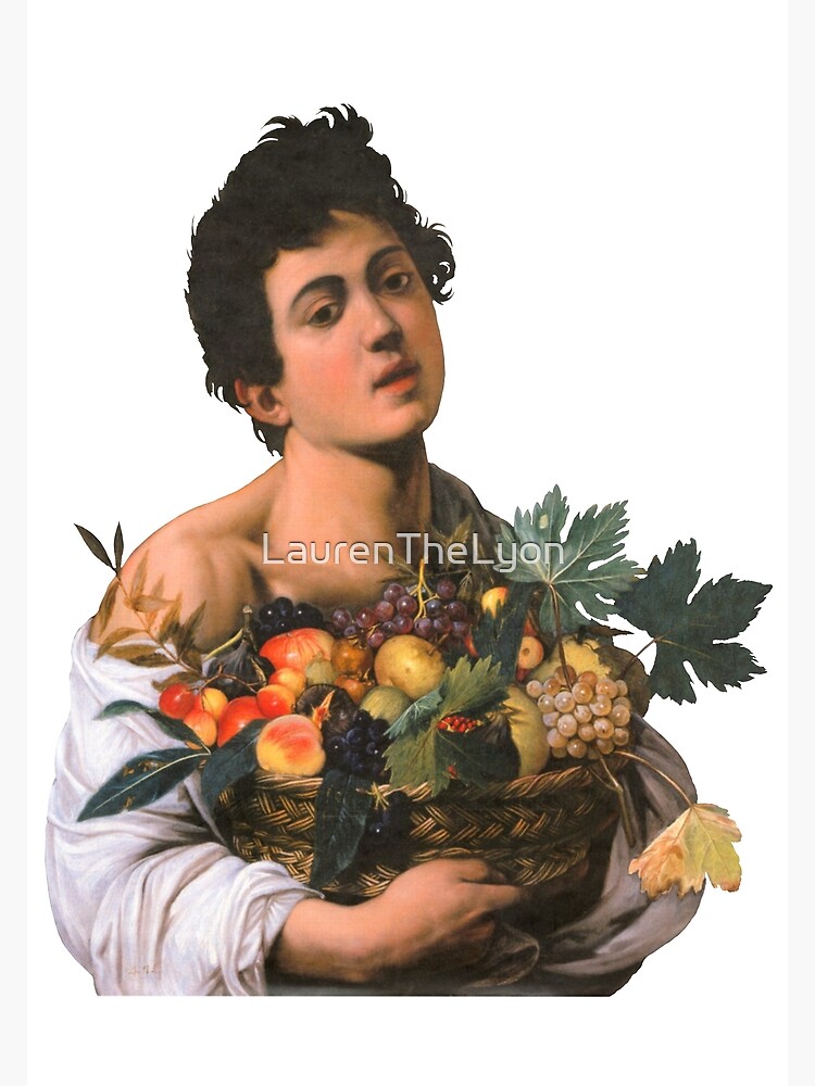 "Man with Fruit" Art Print for Sale by LaurenTheLyon | Redbubble