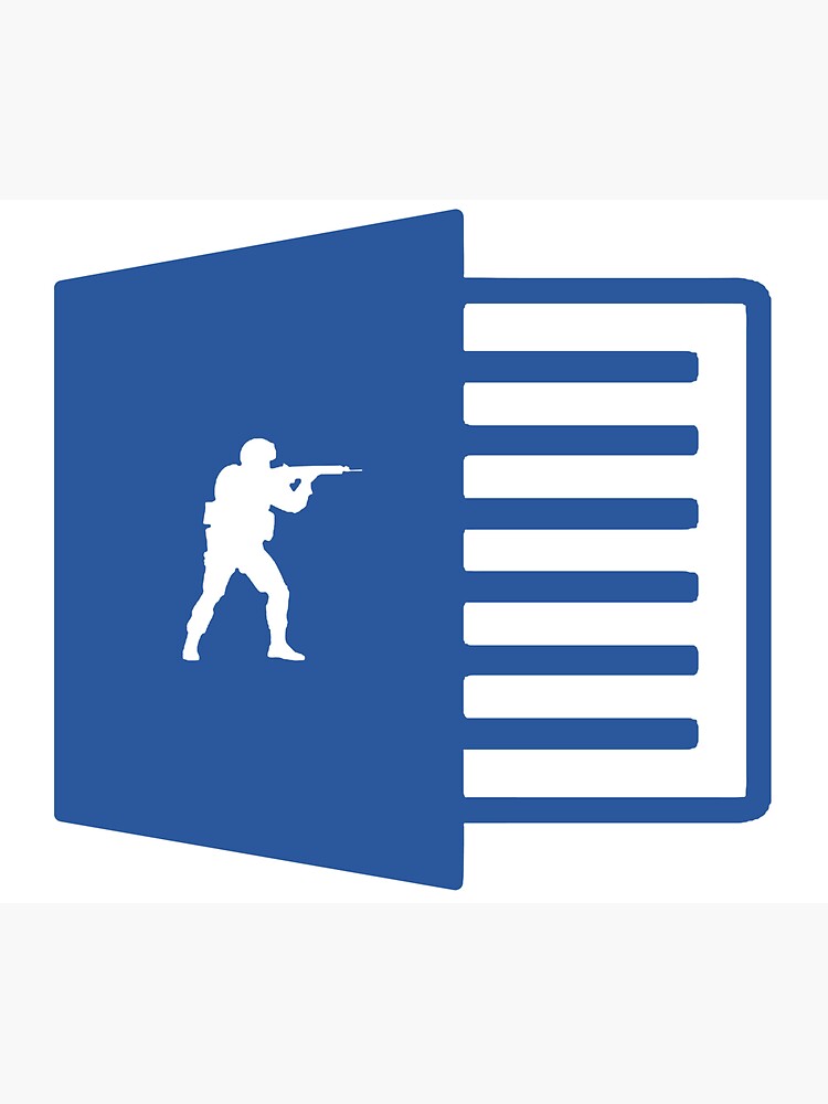 "CSGO Word.exe" Sticker for Sale by WheezyT | Redbubble