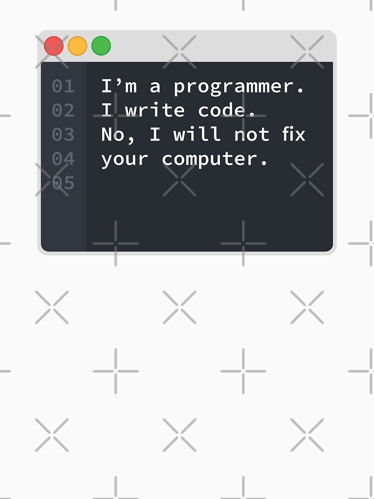 "I Am A Programmer" Classic T-Shirt by codewearIO | Redbubble
