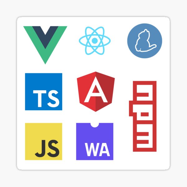 "Front-end Web development 2018 STICKERS" Sticker by jesse-kramer ...
