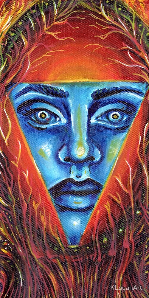 "Immolation Dark Art Illuminati Design" by KLoganArt | Redbubble